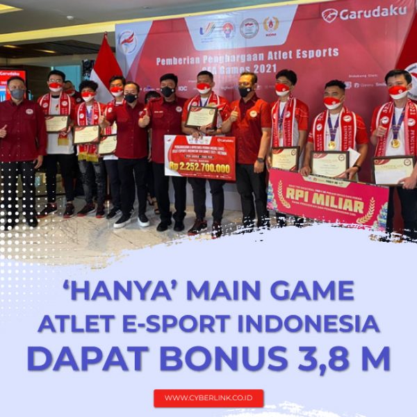 'Hanya' Main Game, Atlet Esport Indonesia Dapat Bonus Rp 3,8 Miliar